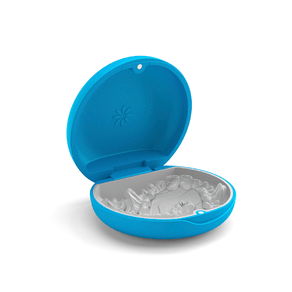 Colorful Case Azul Invisalign® para AVANÇO MANDIBULAR - Invisalign